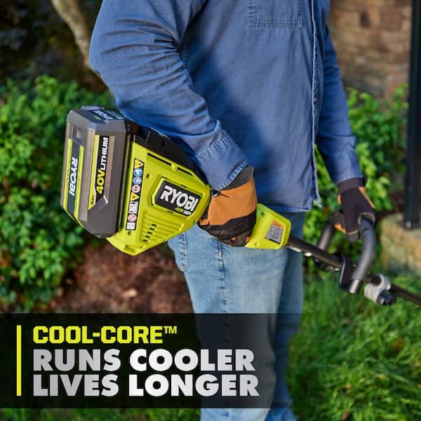 RYOBI 40V Lithium-Ion 4.0 Ah Battery and Charger OP4040A-OP403A - The ...