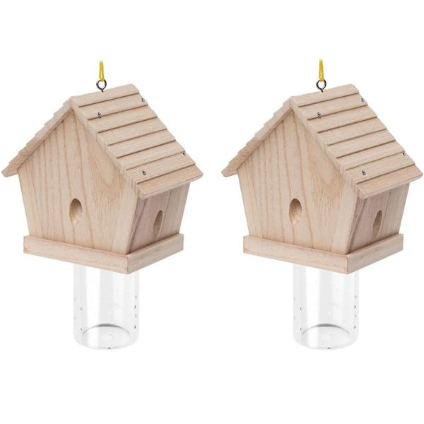 Outdoor Carpenter Bee Trap with Hanging Nature Chalet Style, Wood ...
