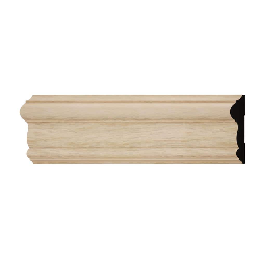 Ekena Millwork WM297 0.69 in. D x 3 in. W x 6 in. L Wood (White Oak ...