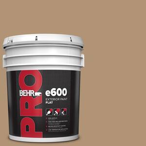 BEHR PRO 5 gal. #290F-4 Cliff Rock Low Luster Exterior Paint PR62305 ...