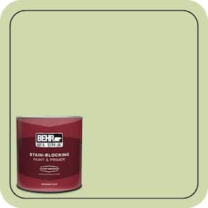 BEHR PREMIUM PLUS 8 oz. #P370-3 Chameleon Skin Satin Enamel Interior ...