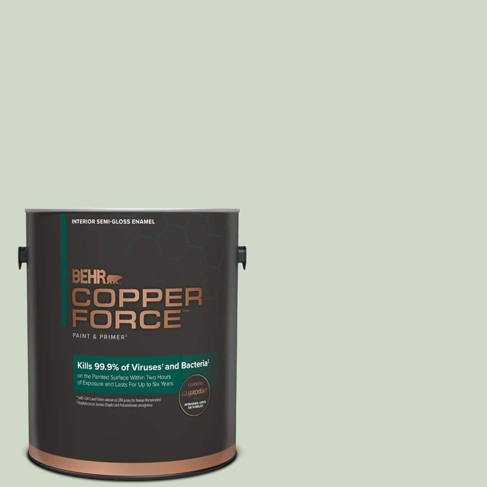 COPPER FORCE 1 gal. #HDC-CT-25 Bayberry Frost Semi-Gloss Enamel ...
