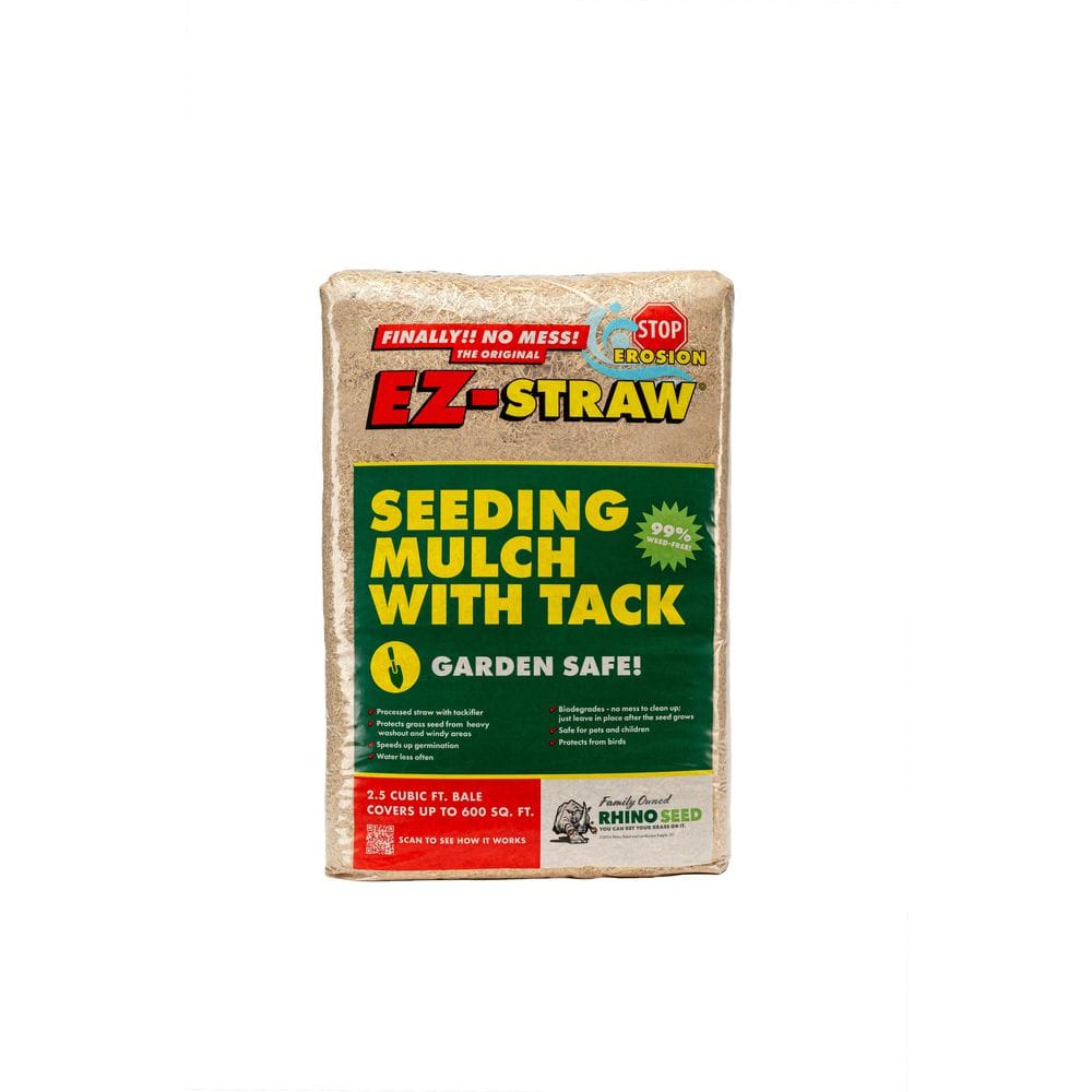 EZ-STRAW 2.5 cu. ft. Seeding Mulch with Tackifier MLEZSTRAWMULCH - The ...