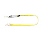 Guardian Fall Protection 4 ft. Single Leg Shock Absorbing Lanyard 01215-QC
