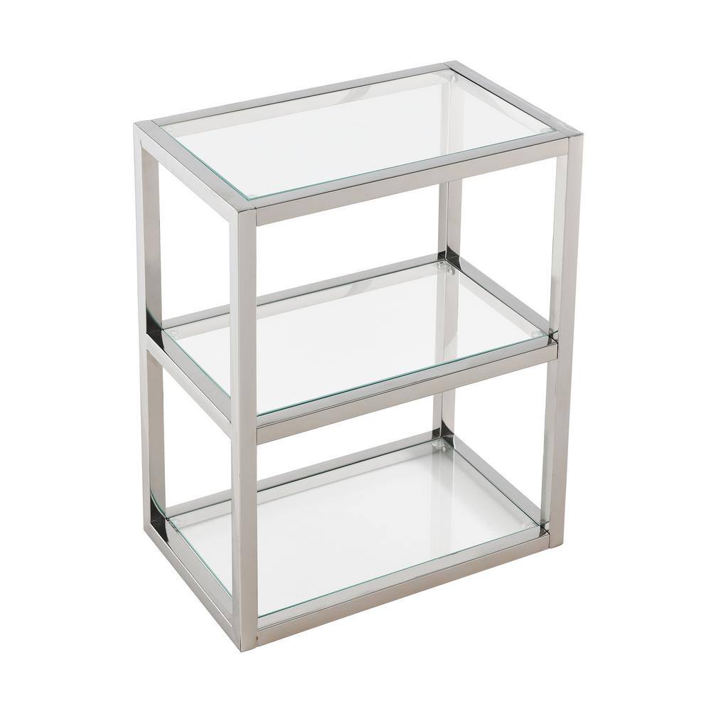 Swiss Madison Pierre 10 in. W x 16 in. D x 20 in. H Chrome Wall-Mounted ...