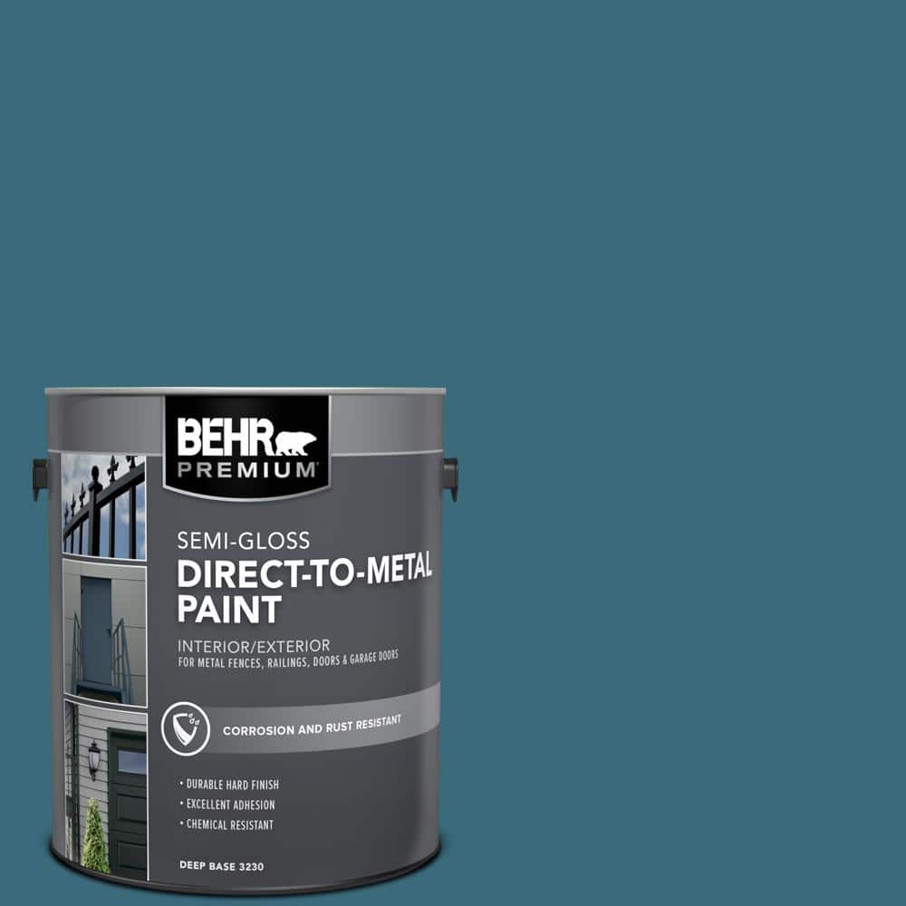 BEHR PREMIUM 1 gal. #S460-6 Mammoth Mountain Semi-Gloss Direct to Metal ...