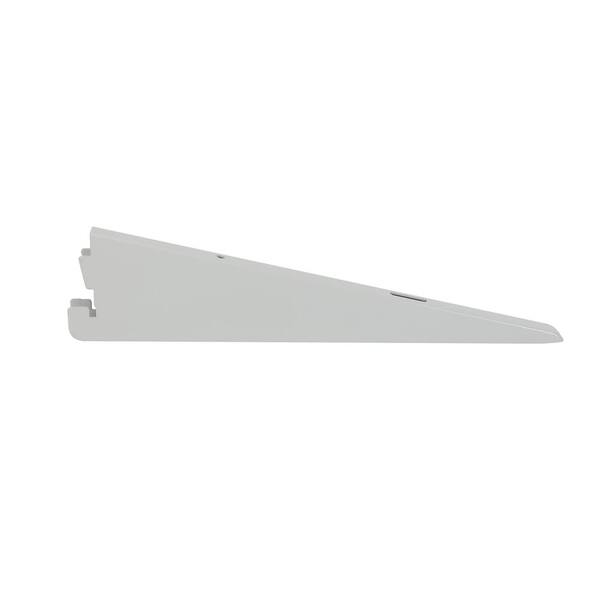 Everbilt 9 in. White Regular Duty Shelving Track Bracket 91170 - The ...