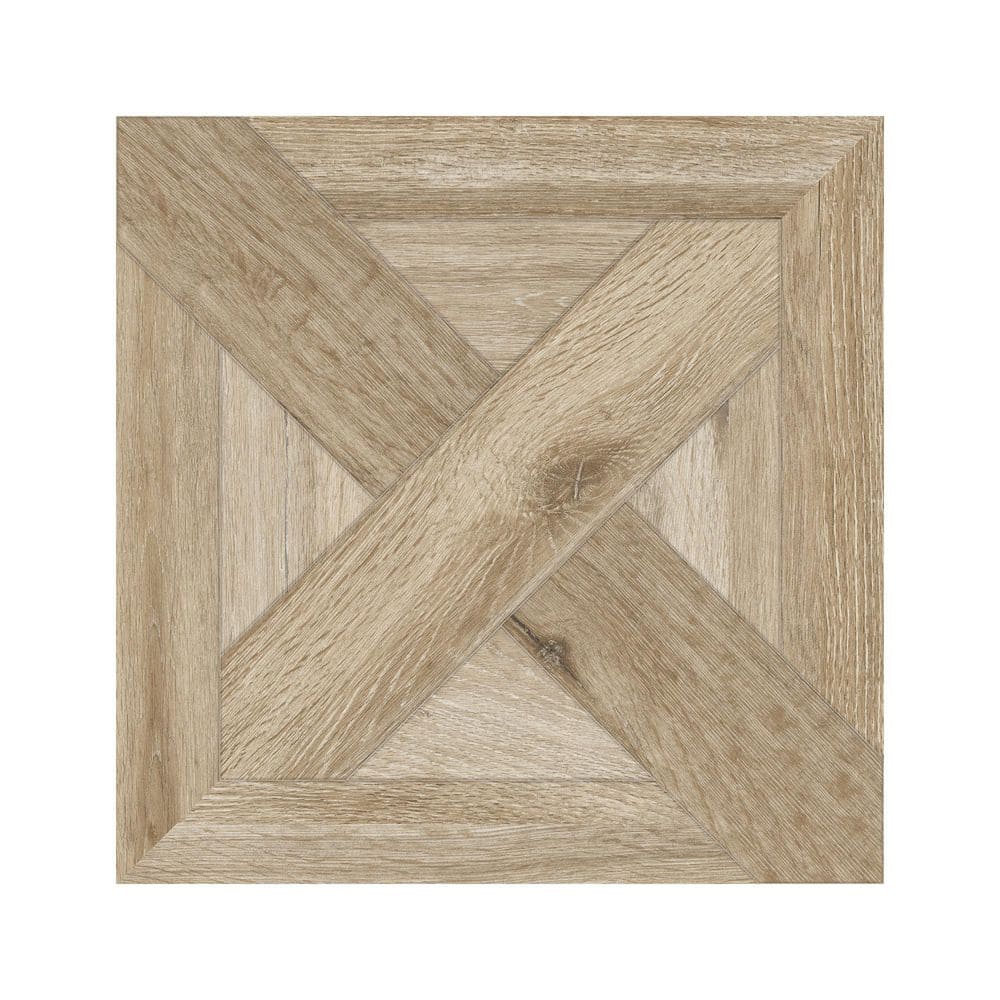 Giorbello Spanish Arborix 8 in. x 8 in. x 8. 8 mm Matte Wood Look ...