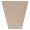 Builders Edge 9 in. Flat Panel Window Header Keystone in 023 Wicker ...