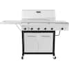 Nexgrill 5-Burner Propane Gas Grill in Stainless Steel with Side Burner ...