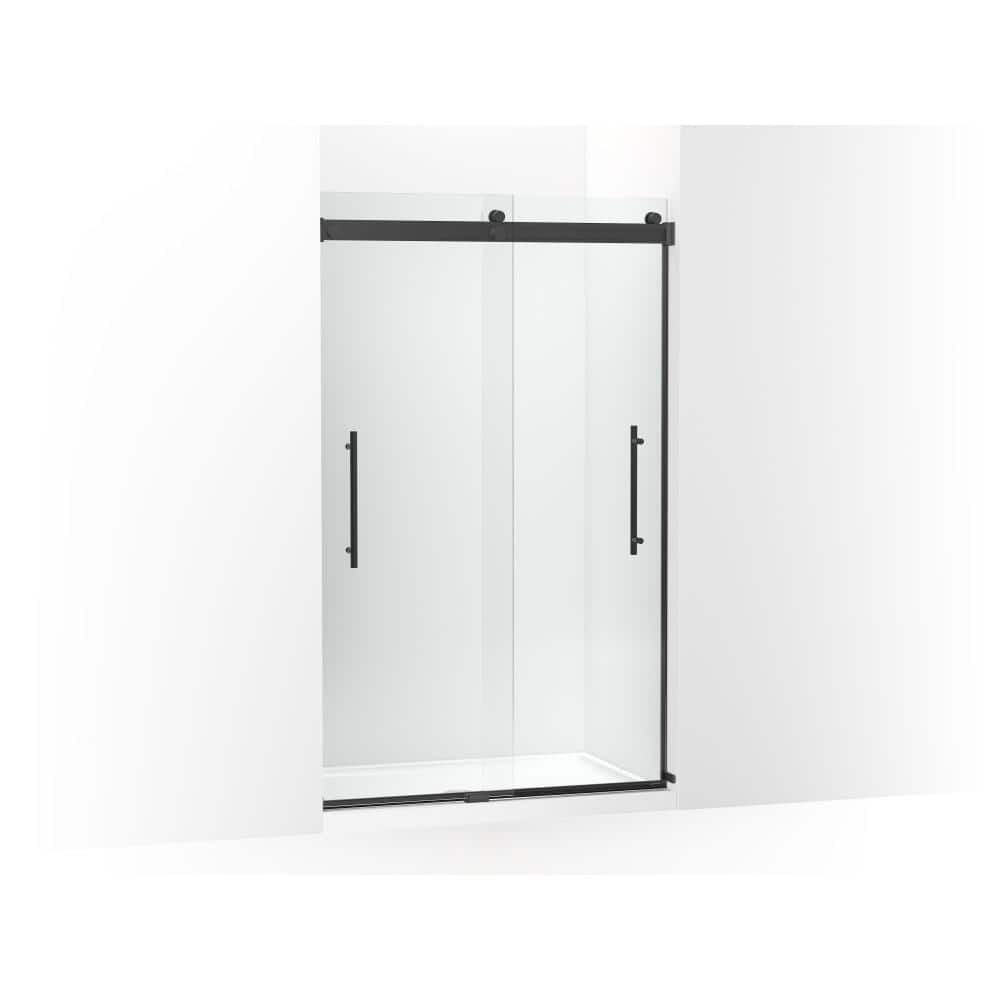 KOHLER Levity Plus 45-48 in. W x 78 in. H Sliding Frameless Shower Door ...
