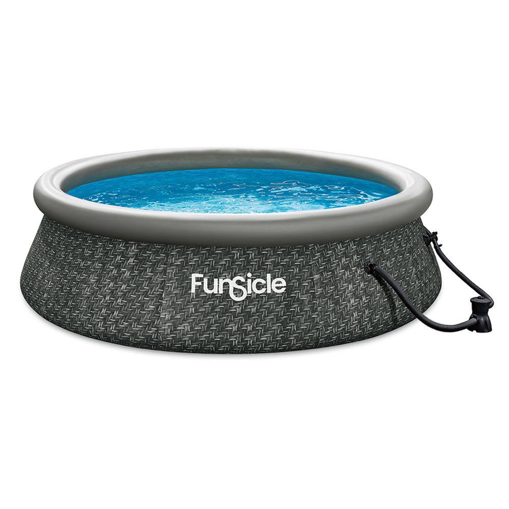 Funsicle QuickSet Ring Top Designer 10 ft. Round 30 in. Deep Inflatable ...