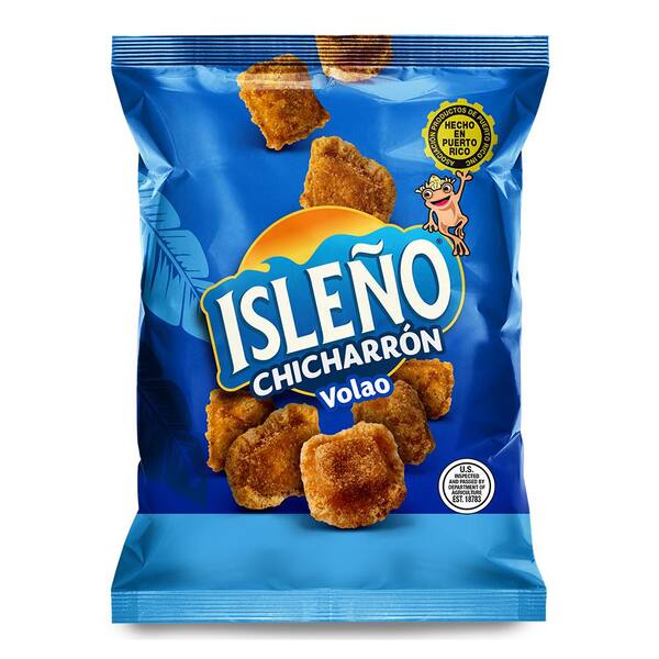 Isleno Chicharron 1.6 oz. x 40 oz. x 1 oz. Volao (40-Pack) 300045096 ...