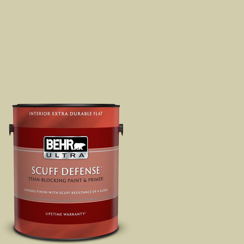 BEHR ULTRA 1 gal. #S340-3 Hybrid Extra Durable Flat Interior Paint ...