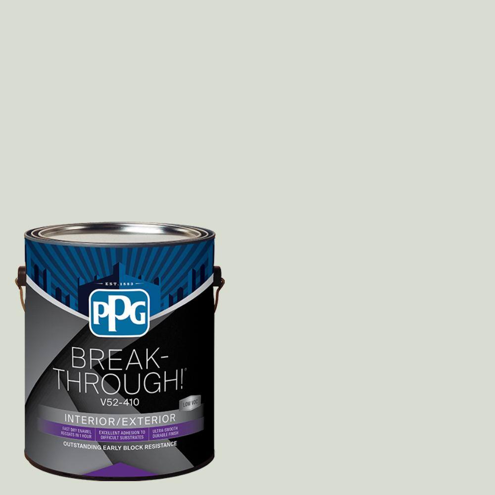 Break-Through! 1 gal. PPG1033-2 Wayward Willow Satin Door, Trim ...
