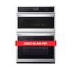 LG 6.4 cu. ft. Smart Combi Wall Oven with Fan Convection, Air Fry in ...