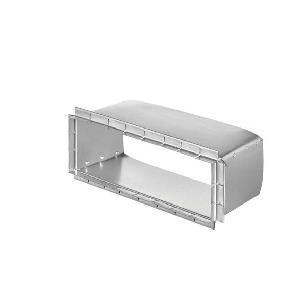 Master Flow 3 1 4 In X 10 In Rectangular Stack Duct Starting Collar