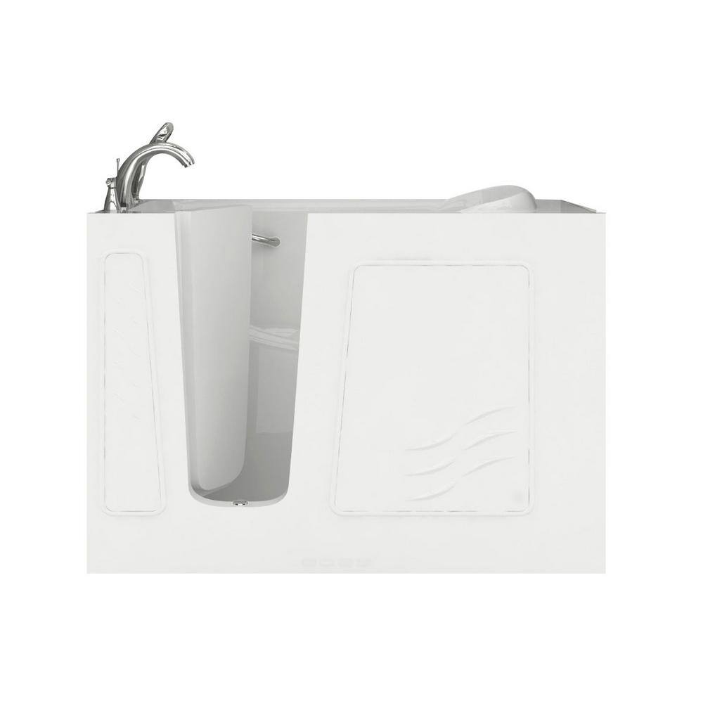 Universal Tubs Safe Premier 53 in. Left Drain Walk-In Soaking Bathtub ...