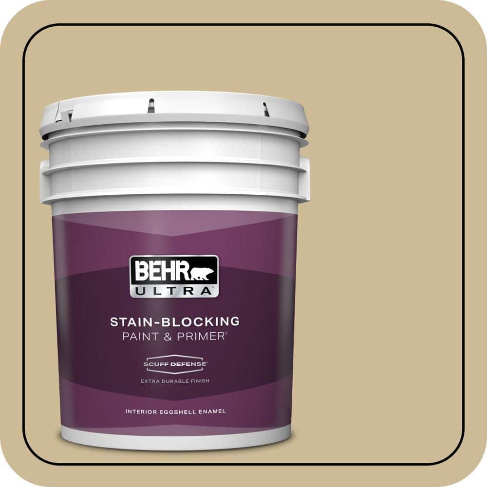 BEHR ULTRA 5 gal. #MQ2-22 Hayloft Extra Durable Eggshell Enamel ...