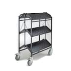 PACK-N-ROLL 3-Shelf Collapsible 4-Wheeled Multi-Purpose XL Resin ...