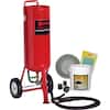 Allsource 100 lbs. Portable Abrasive Pressure Blaster with Starter Kit ...