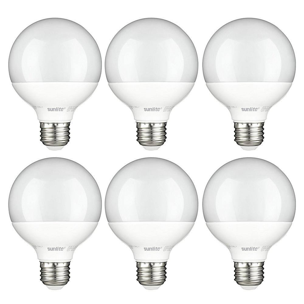 Sunlite 60-Watt Equivalent Frost G25 Dimmable LED Light Bulb, Warm ... Sunlite 60-Watt Equivalent Frost G25 Dimmable LED Light Bulb, Warm ...