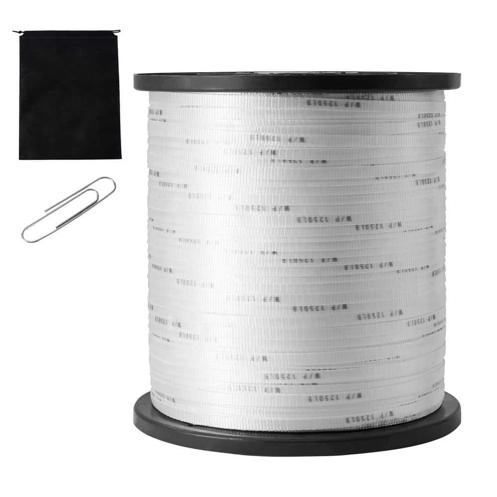 SVOPES Durable Polyester Pull Cord, 0.5 in. W, 5249 ft. L, 1250 lbs ...