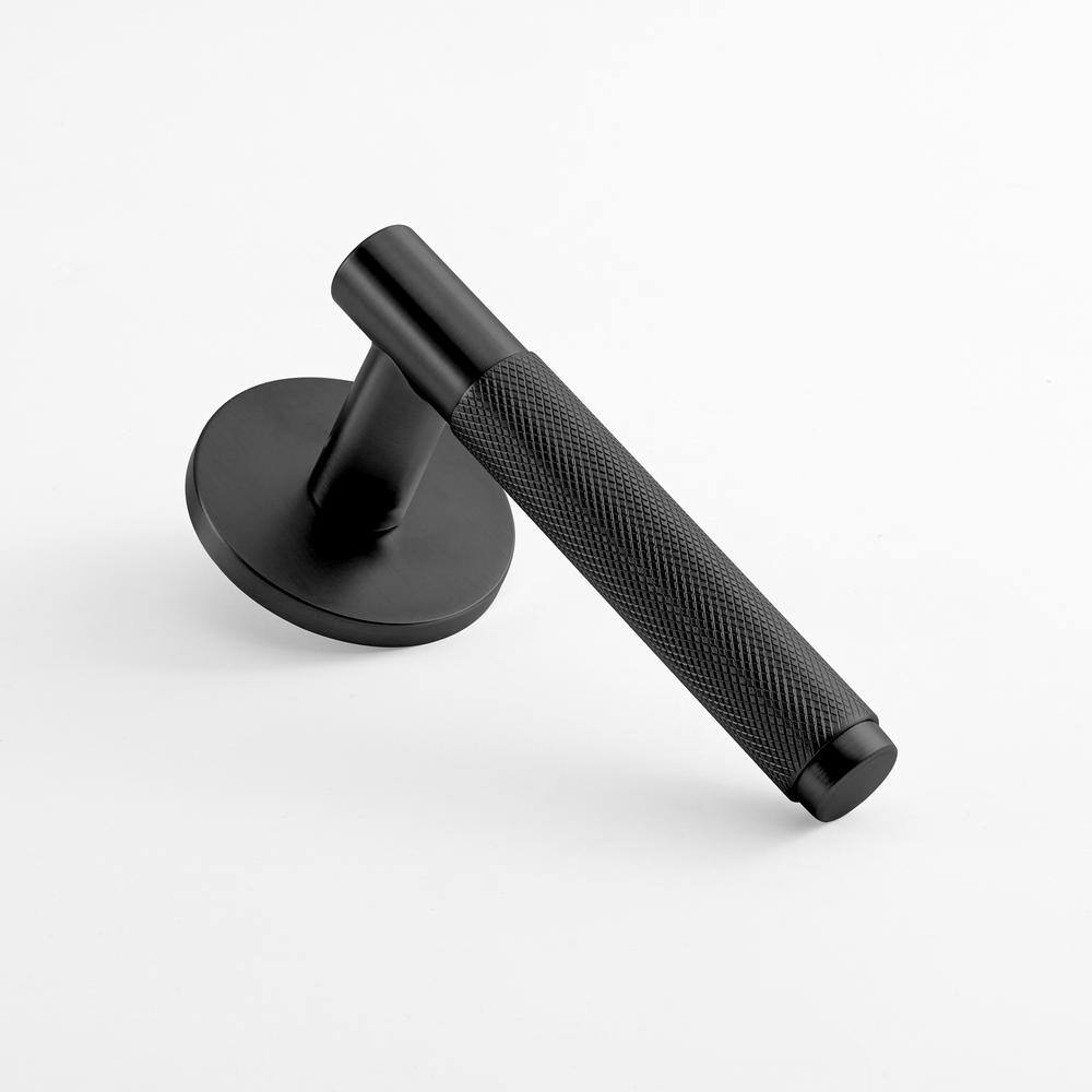 Reviews for McBowery Taylor Matte Black Dummy Interior Door Lever with ...