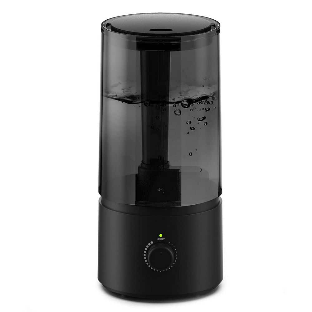 Aoibox 0.45 Gallon Cool Mist Humidifier Vertical Oval Shape w ...