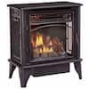 ProCom Gas Stove 3-Sided Black Dual Fuel with Remote Control - 23,000 ...