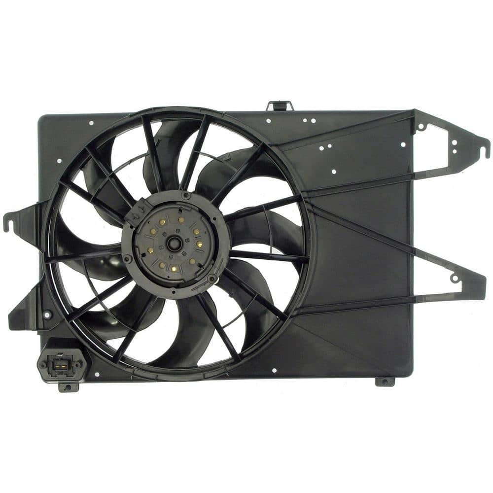 OE Solutions Radiator Fan Assembly Without Controller 1996-2000 Ford ...