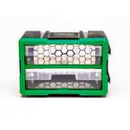 Steel Vision 2-Compartment Interlocking Small Parts Organizer, Green or ...