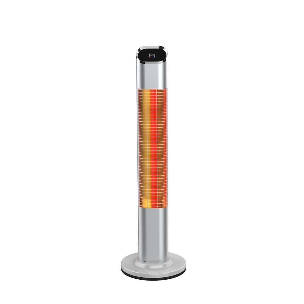 Edendirect 1500-Watt 11.22 in. Electric White Infrared Tower Heater ...