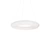 KUZCO Cumulus 24 in. 1 Light 41-Watt White Integrated LED Pendant Light ...