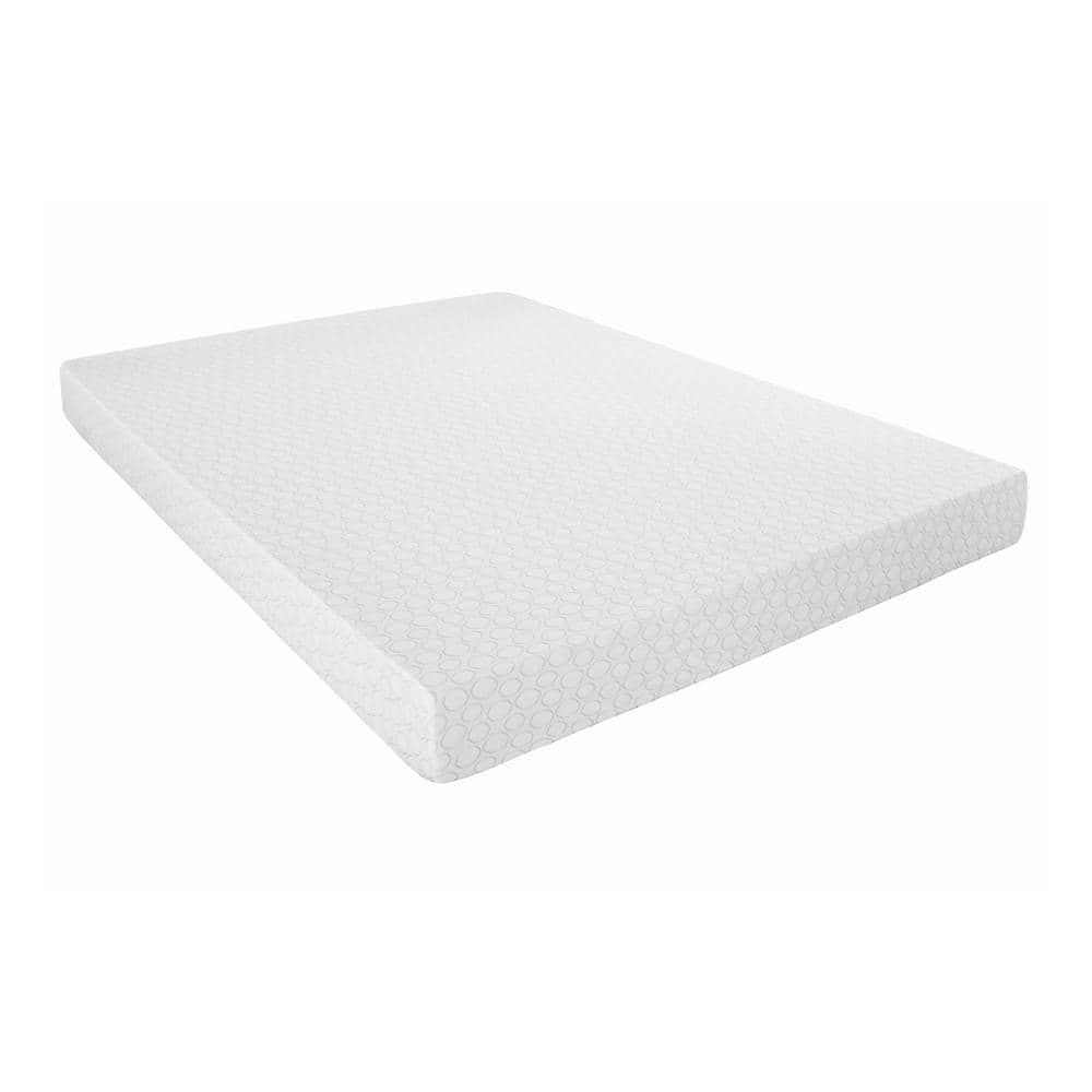 PRIMO INTERNATIONAL Bliss Zzz 7 in. Medium Memory Foam Tight Top Twin ...
