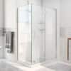 DreamLine Unidoor-X 48-3/8 in. W x 34 in. D x 72 in. H Frameless Hinged Shower Enclosure in ...