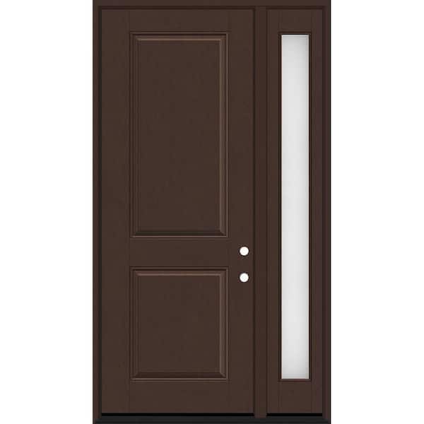 Steves & Sons Regency 53 in. x 96 in. 2P Squaretop LHIS Chestnut Stain ...