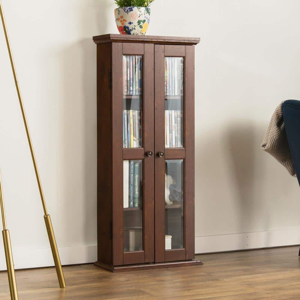 Walker Edison Furniture Company 41" Traditional Wood Bookcase Storage ...