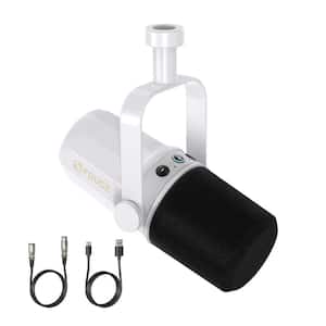 Lukyamzn Dynamic XLR Microphone, Cardioid Pattern, Noise Rejection ...