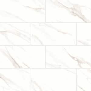 Bedrosians Shandar Rectangular 12 in. x 24 in. Matte Florence Grey ...