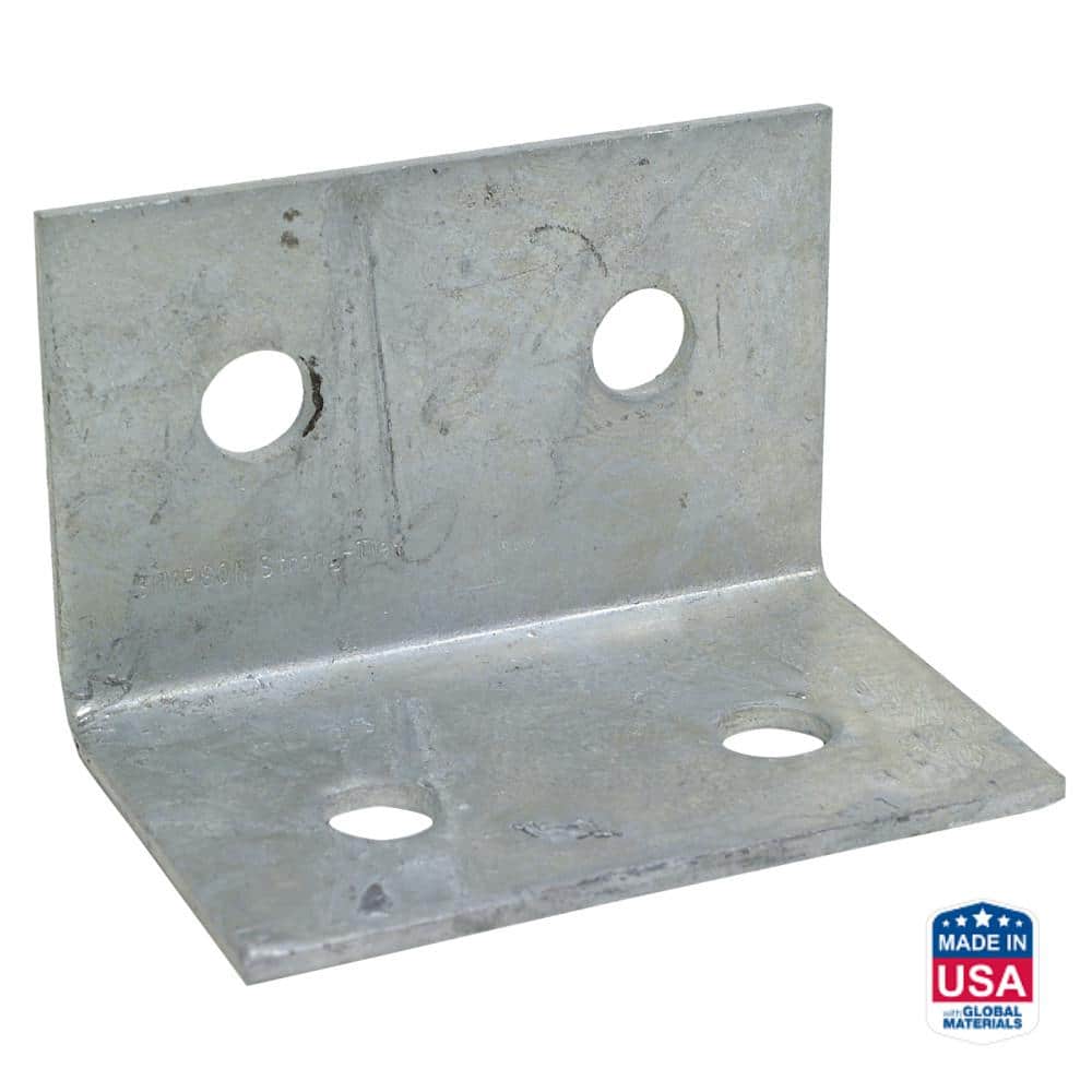 Simpson Strong-Tie HL 3-1/4 in. x 5 in. Hot-Dip Galvanized Heavy Angle ...