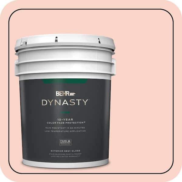 BEHR DYNASTY 5 gal. #P180-1 Deco Shell Semi-Gloss Exterior Stain ...