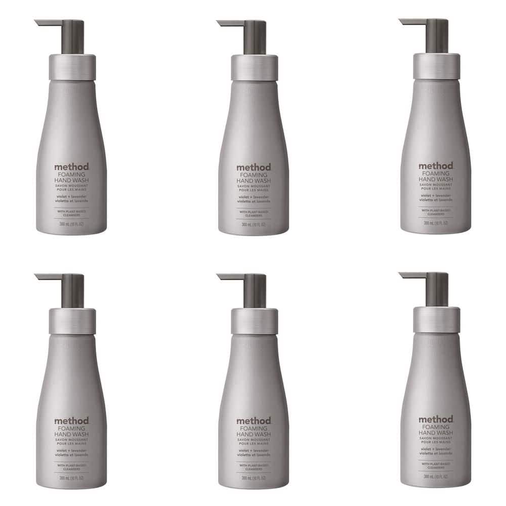 Method 10 oz. Violet Plus Lavender Foaming Hand Wash (6 Pack) 354982 ...