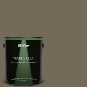 BEHR MARQUEE 1 gal. #720D-6 Toasted Walnut Semi-Gloss Enamel Interior ...