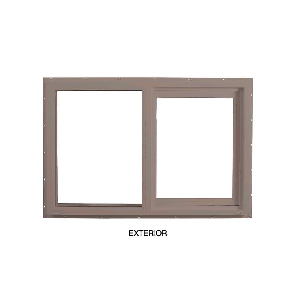 Ply Gem 35.5 in. x 23.5 in. Select Series Horizontal Sliding Left Hand ...