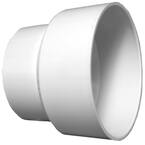 Charlotte Pipe 6 in. PVC DWV Flush Cleanout Tee PVC 00445 1400