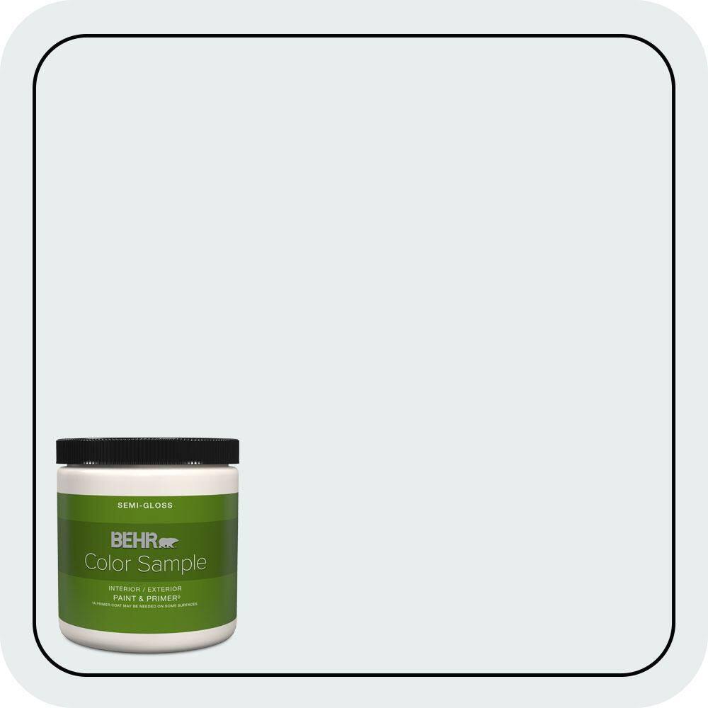 BEHR PREMIUM PLUS 8 oz. #560E-1 Little Dipper Semi-Gloss Interior ...