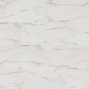 MSI Take Home Tile Sample - Carrara Azul 4 in. x 4 in. Polished ...