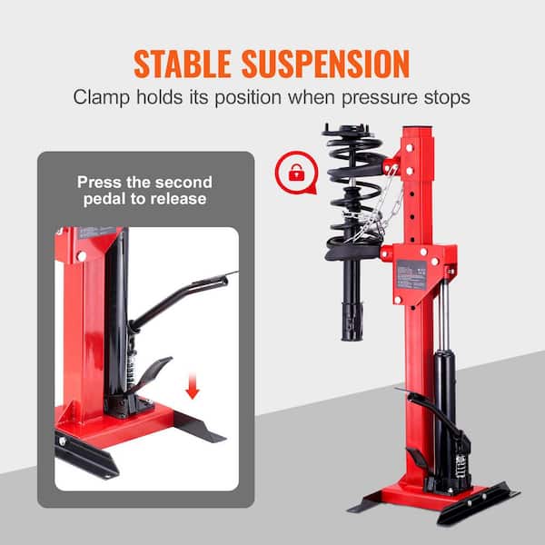 Strut Spring Compressor Heavy-Duty – 2200 Lbs Capacity For Car & Truck ...