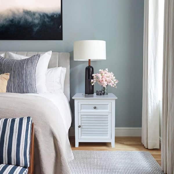 International Concepts Seaside Chalk / White 1-Drawer 20 in. W ...